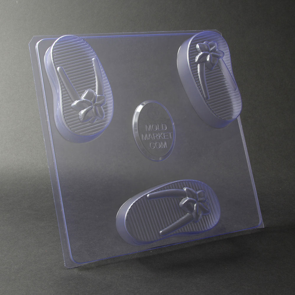 Mold Market - Flip Flop (left) Soap Mold – MoldMarket
