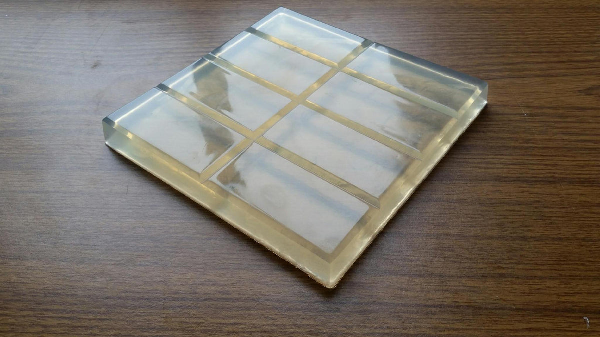 2-lb. Rect. Slab Mold- 8 bars – MoldMarket