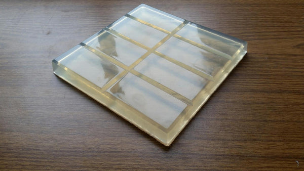 2-lb. Rect. Slab Mold- 8 bars – MoldMarket